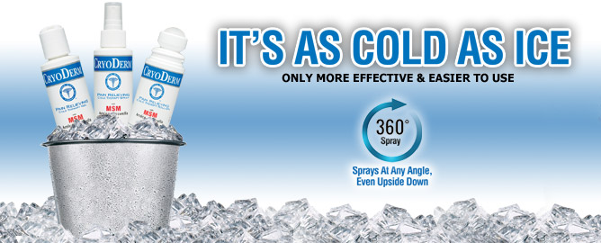 CryoDerm Pain Relieving & Therapeutic Products Maximum Pain Relief